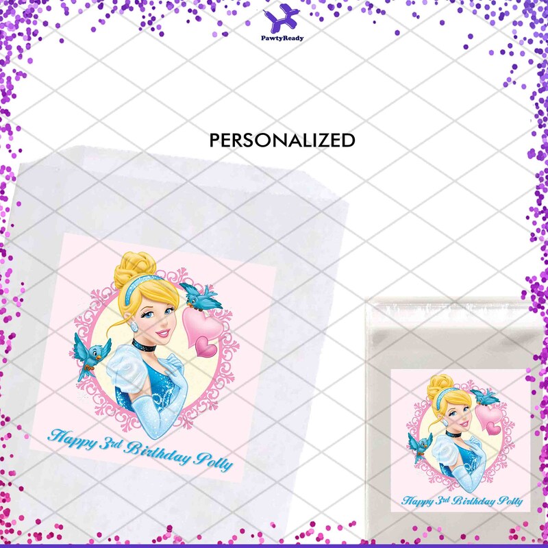 Cinderella Stickers - Etsy