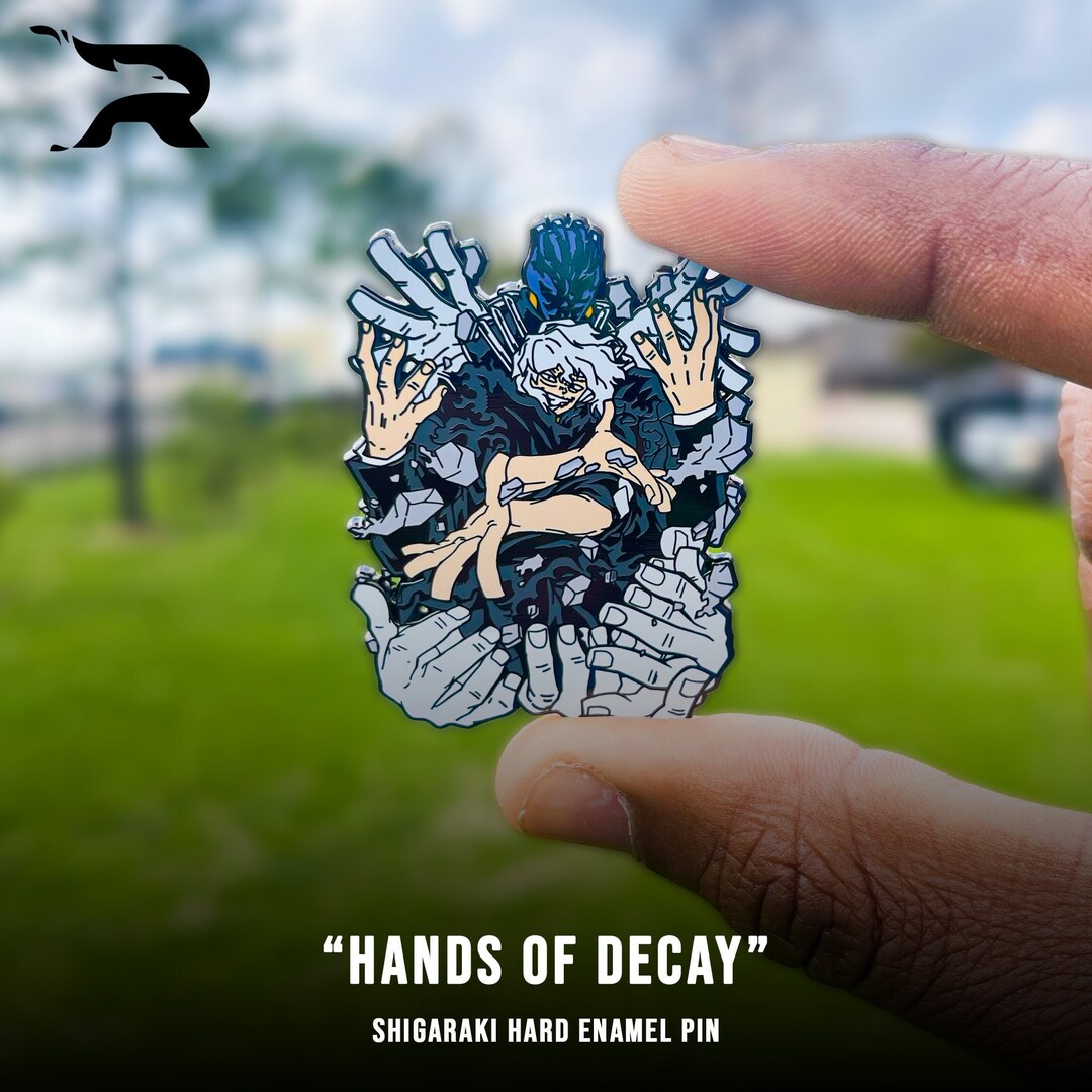 Hands of Decay Hard Enamel Pin - Etsy