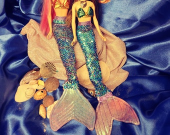 Mermaid Barbie Doll - Etsy