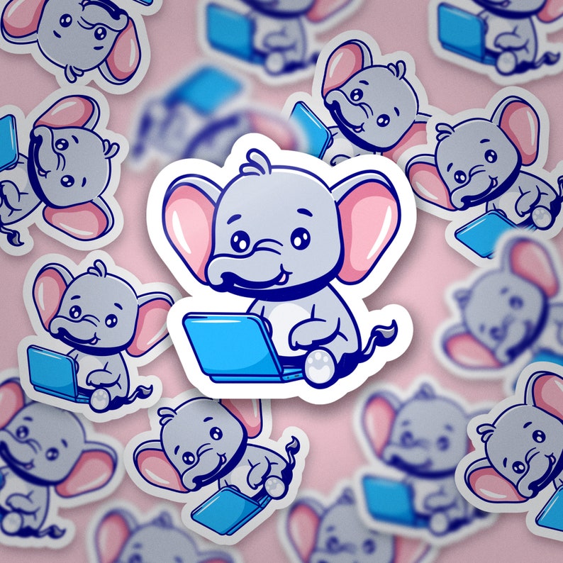 Automatic Sticker Mockup: Sticker Pile Photoshop Template (PSD) - Etsy