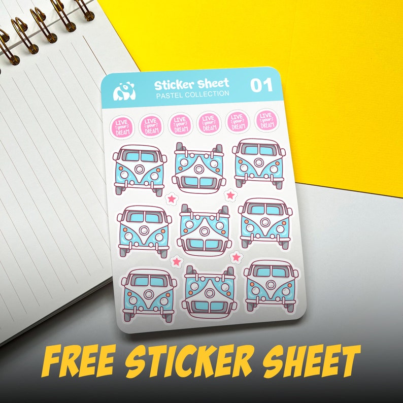 Automatic Sticker Mockup, Sticker Pile Mockup, Photoshop Template ...
