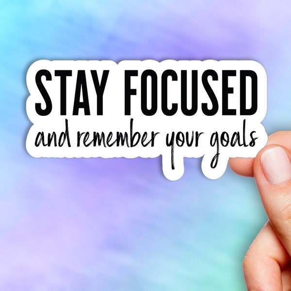 Stay Focused - Etsy