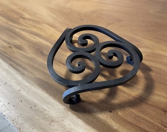 Hand Forged Trivet - Etsy
