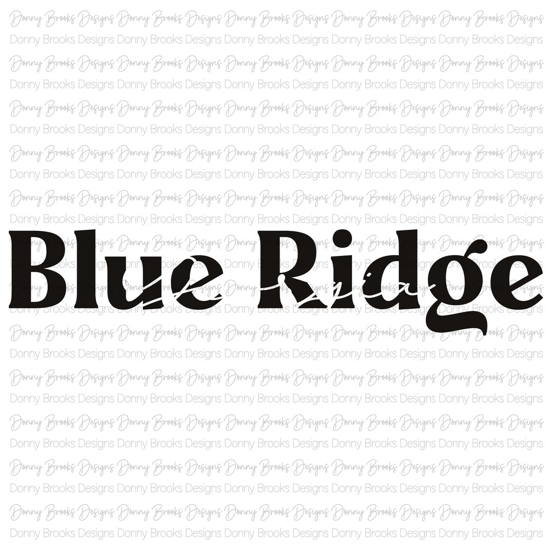 Blue Ridge Digital Download - Etsy