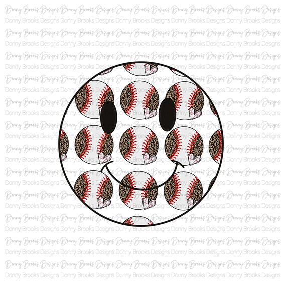 Baseball Smile Digital Download - Etsy