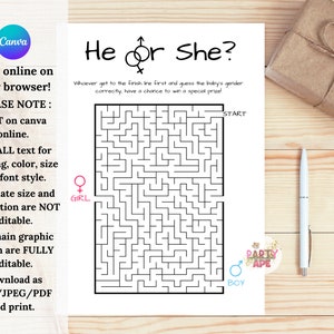 Girl Gender Reveal Maze, Unique Gender Reveal Ideas, Labyrinth Gender ...