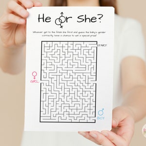 Girl Gender Reveal Maze, Unique Gender Reveal Ideas, Labyrinth Gender ...