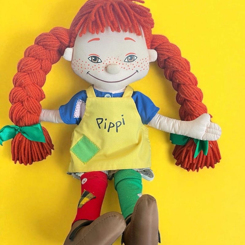 Pippi Longstocking - Etsy