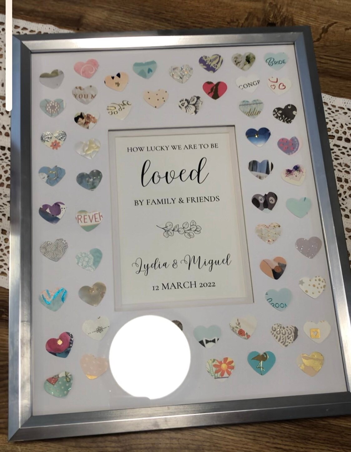 Card Display and Keepsake READ DESCRIPTION Wedding Card - Etsy