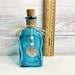 Beach Bottle, Corked Bottle, Ocean Vase, Aqua Vase, Decorative Bottle ...