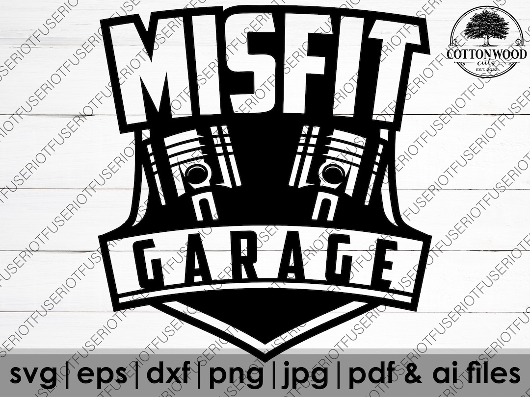 Misfits Garage SVG Hot Rod Garage SVG Car Life Svg Muscle - Etsy