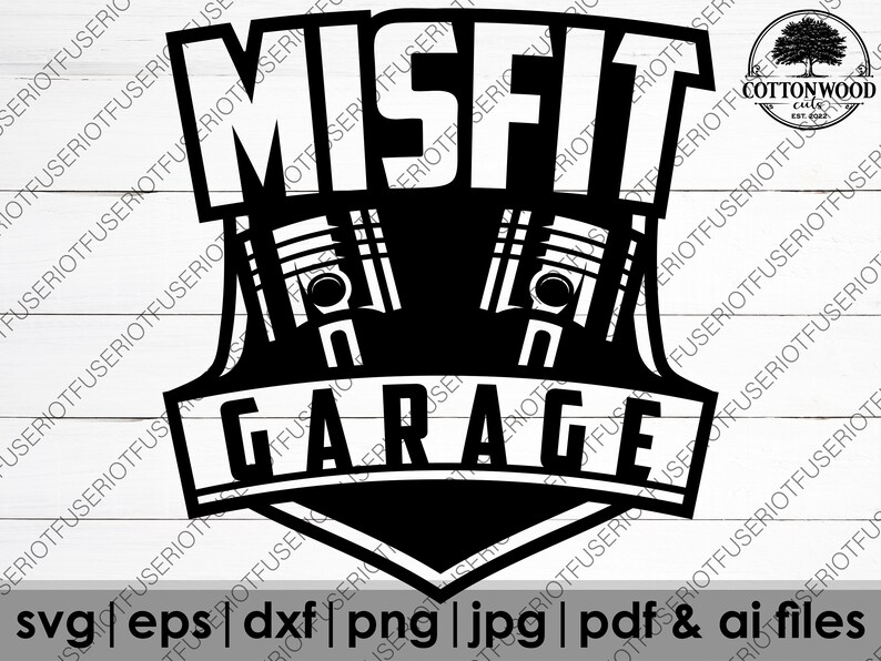 Misfits Garage SVG Hot Rod Garage SVG Car Life Svg Muscle - Etsy