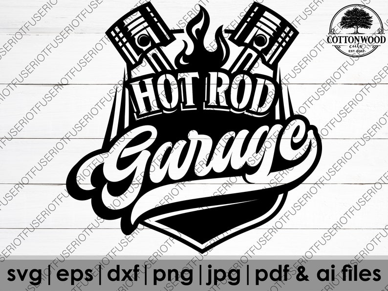Hot Rod SVG Hot Rod Garage SVG Car Life Svg Muscle Car Svg - Etsy