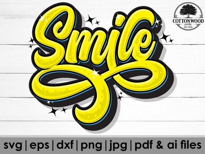 Smile SVG, Chill Quote SVG, Chill Life Svg, Smile Time Svg, Graffiti ...