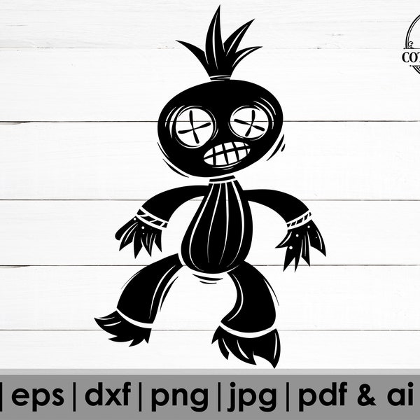Voodoo Doll Svg - Etsy