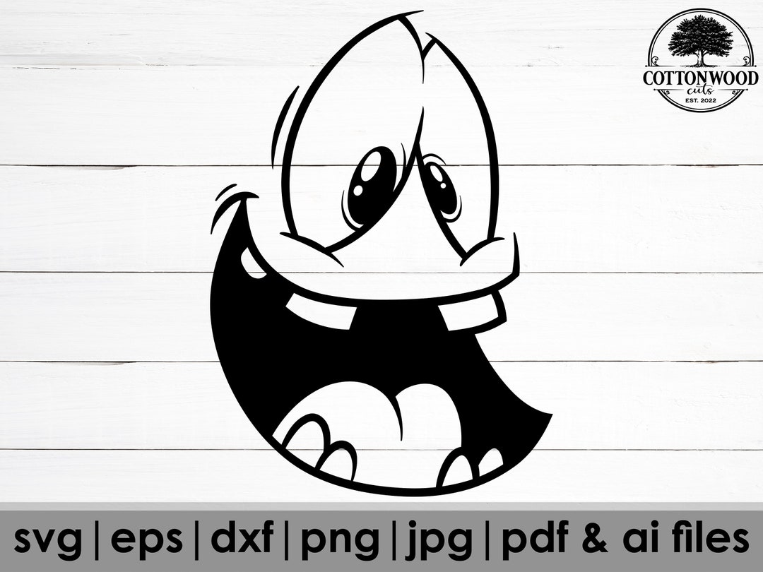 Funny Face SVG, Cute SVG, Cute Face Svg, Cute Png, Gift for Kids Svg ...