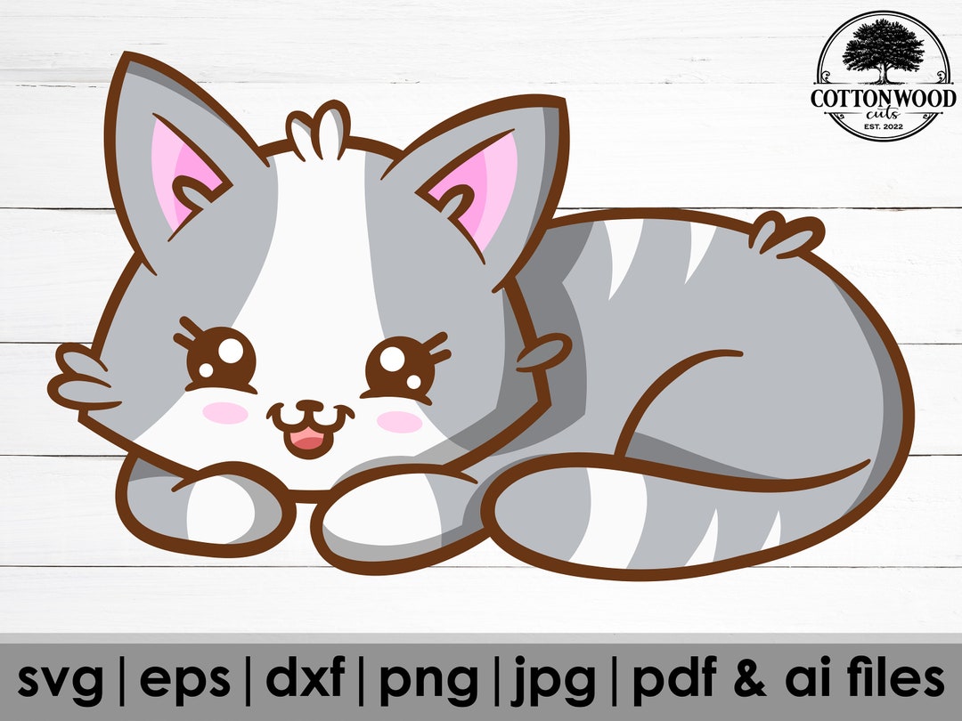Cute Cat SVG, Adorable Cat SVG, Cute Cat Svg, Cute Svg, Cute Shirt Svg ...