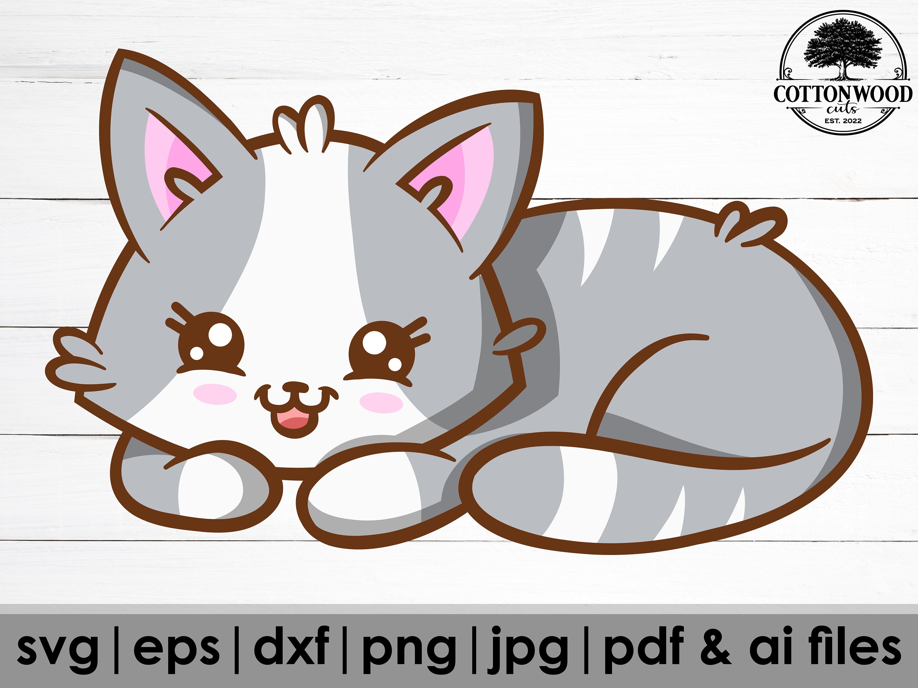 Cute Cat SVG, Adorable Cat SVG, Cute Cat Svg, Cute Svg, Cute Shirt Svg ...