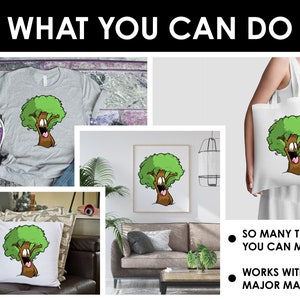 Tree SVG, Cute Tree SVG, Tree Kids Svg, Cartoon Png, Nursery Room Svg ...