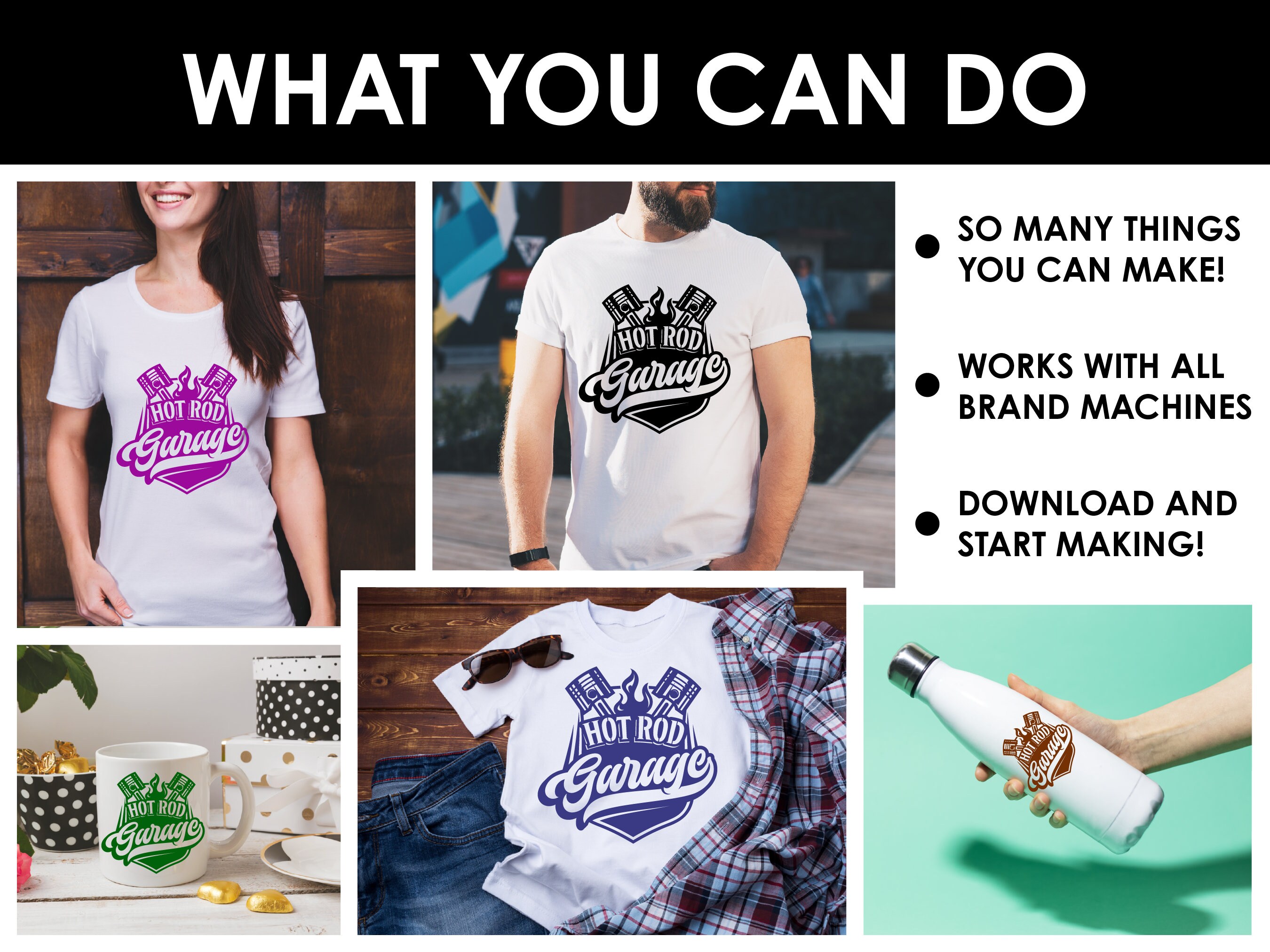 Hot Rod SVG Hot Rod Garage SVG Car Life Svg Muscle Car Svg - Etsy Australia