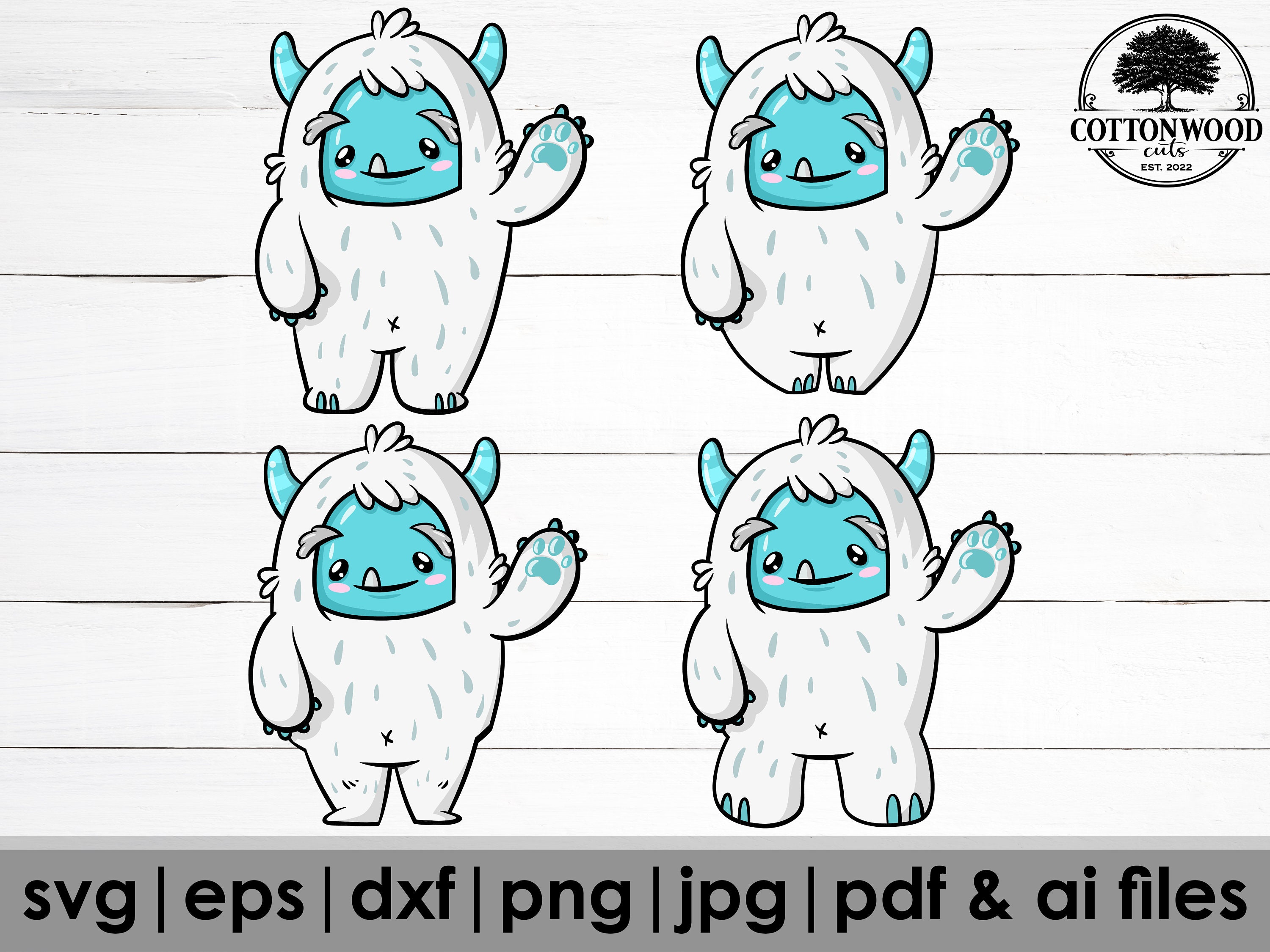 Yeti Tribe SVG, Snowman SVG, Cute Yeti Svg, Cute Svg, Nursery Svg, Cute ...