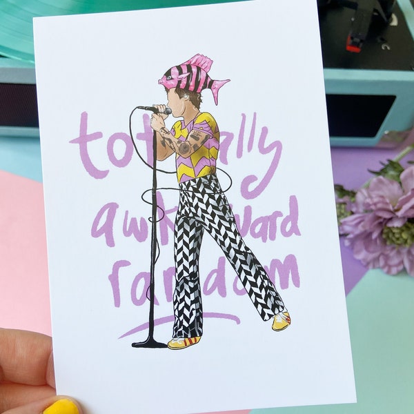 Awkward Love Card - Etsy