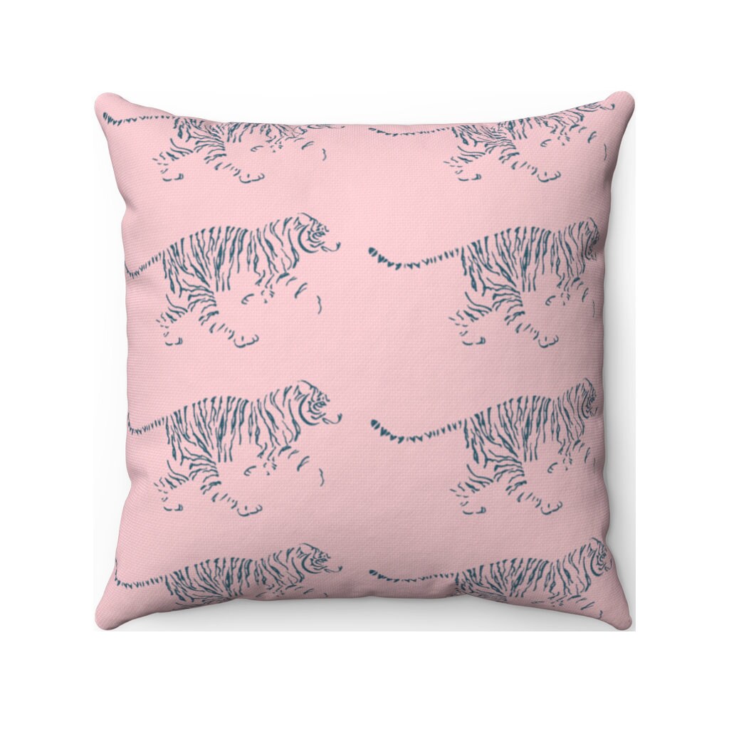 Pink Tiger Pattern Digital Printable - Etsy