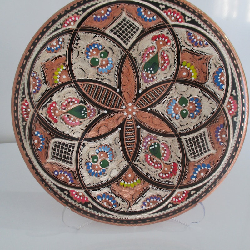 Enamel Copper Plate - Etsy Canada