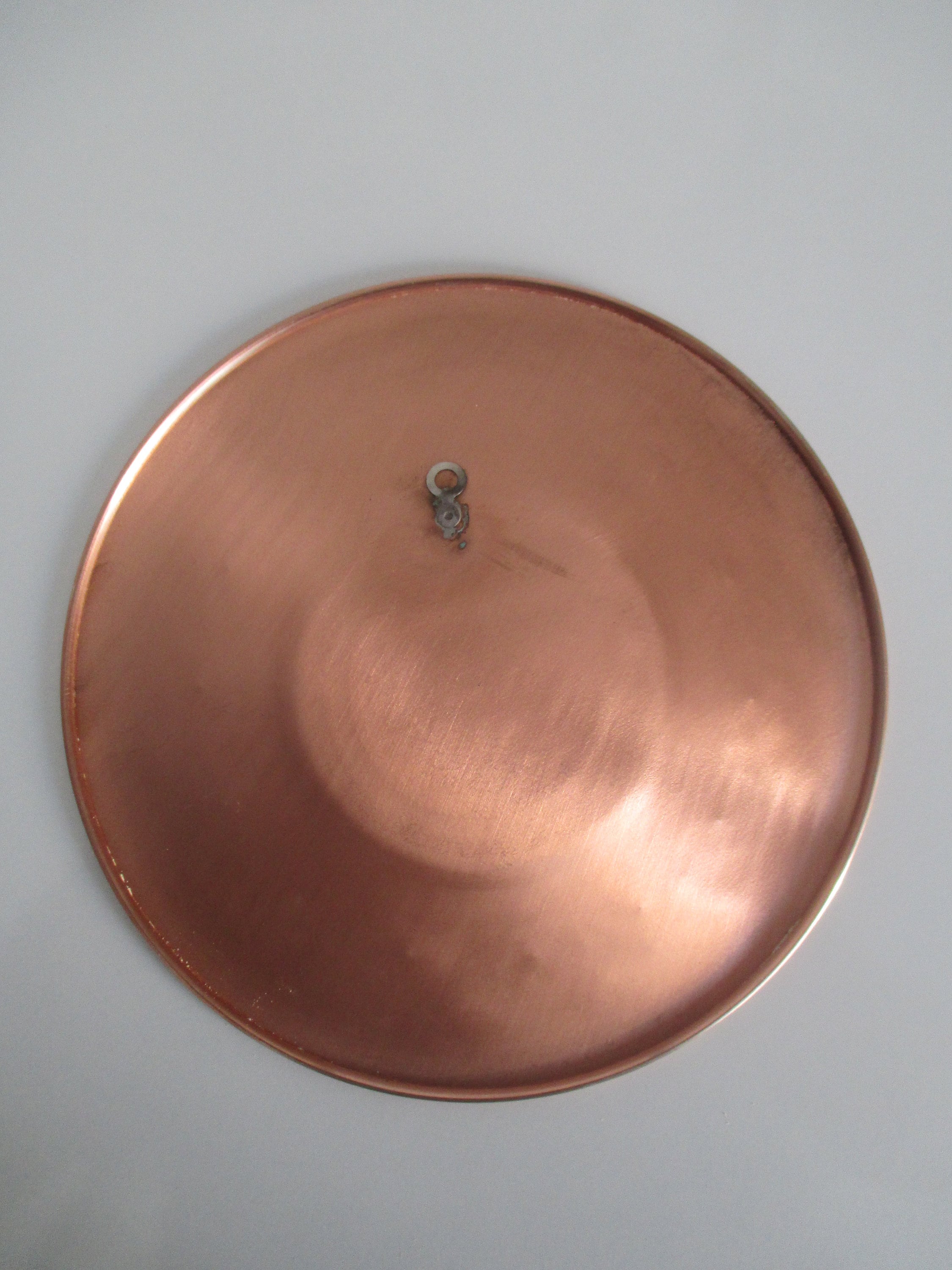 Copper Plate to Hang on the Wall | Handmade Plate | Etched Copper Plate ...