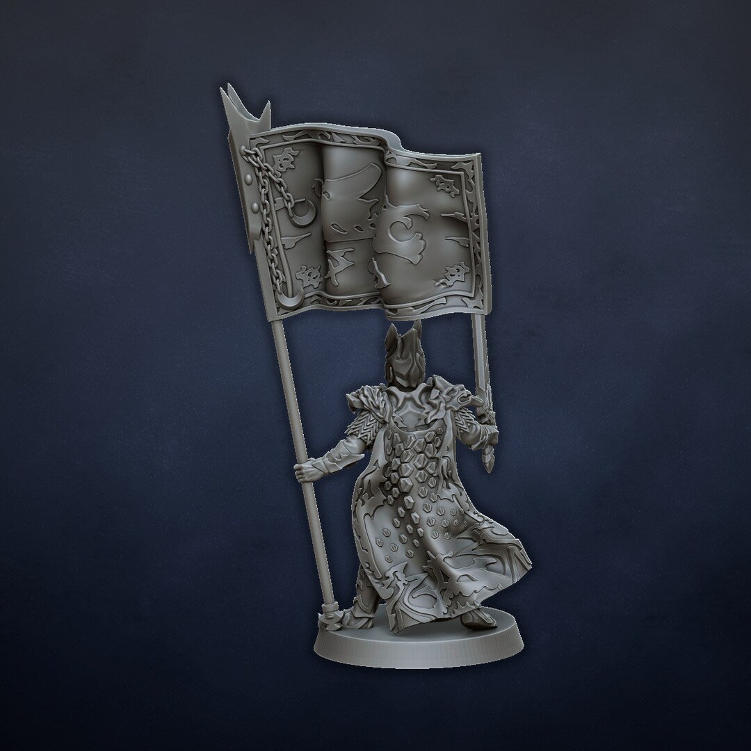 Dragonslake Miniatures Dread Elves Noble on Foot | BASES INCLUDED - Etsy