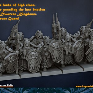 Dragonslake Miniatures Throne Guards | BASES INCLUDED - Etsy