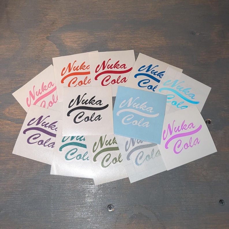 Nuka Cola Vinyl Decal - Etsy