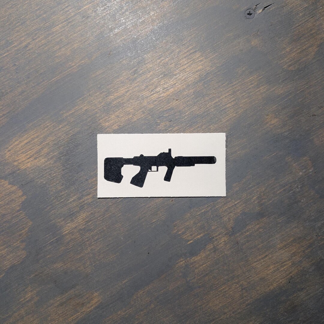 Halo 3 ODST SMG Vinyl Decal - Etsy