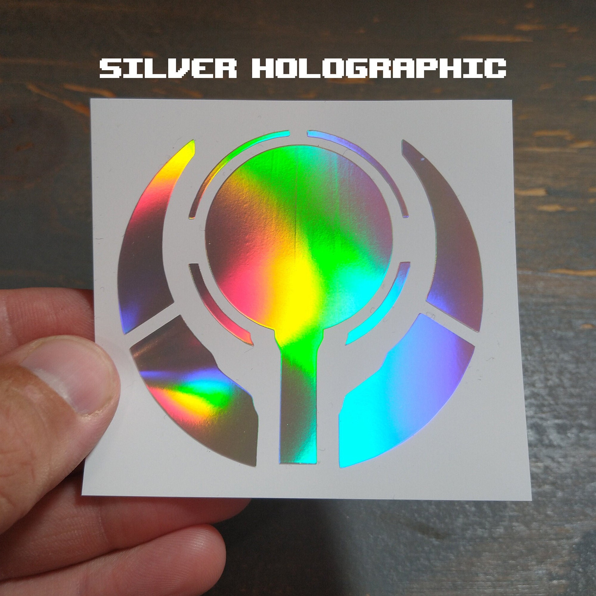 Halo Reclaimer Emblem Vinyl Decal Holographic - Etsy