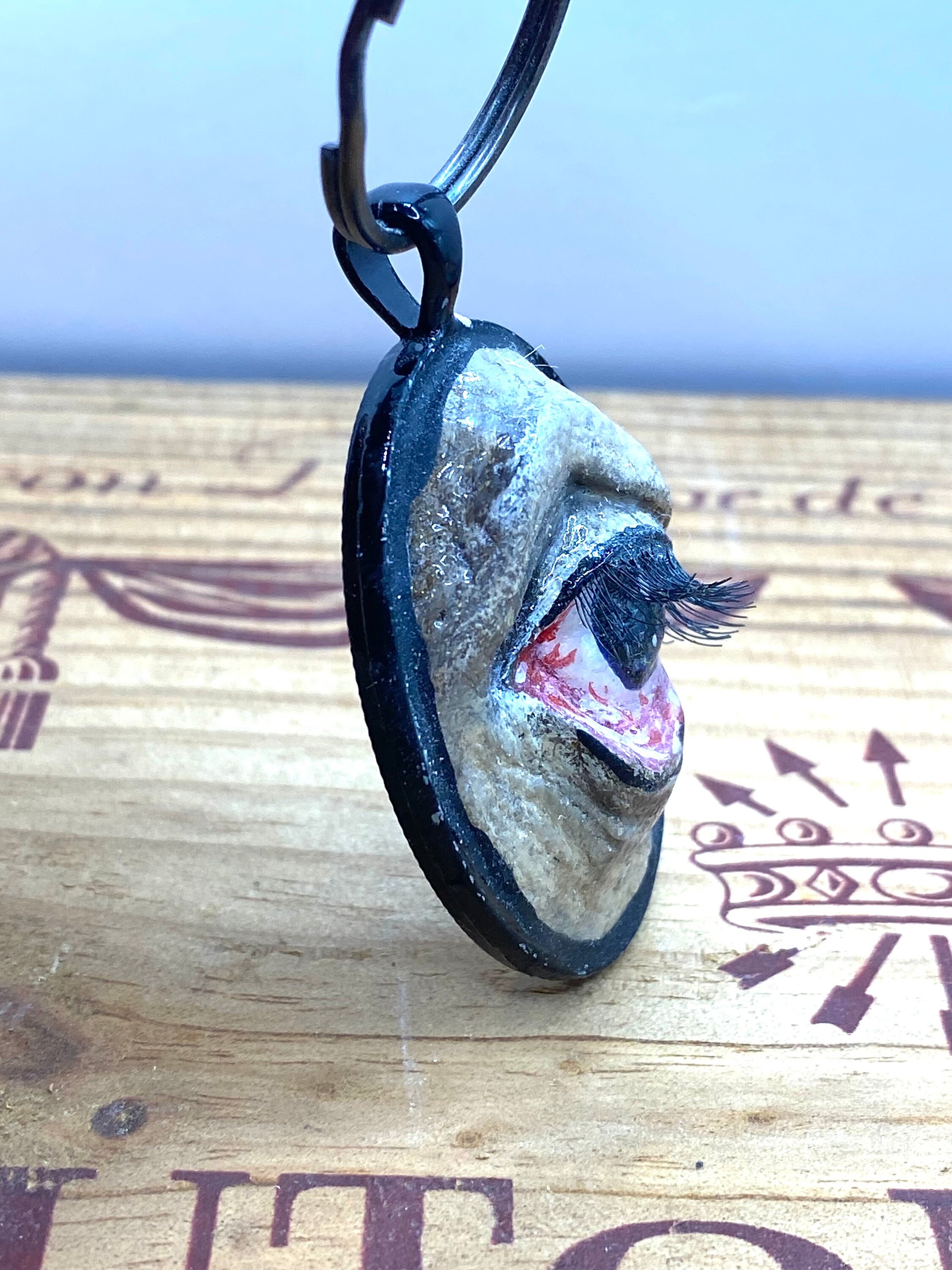 Realistic Droopy Eye Keychain - Etsy