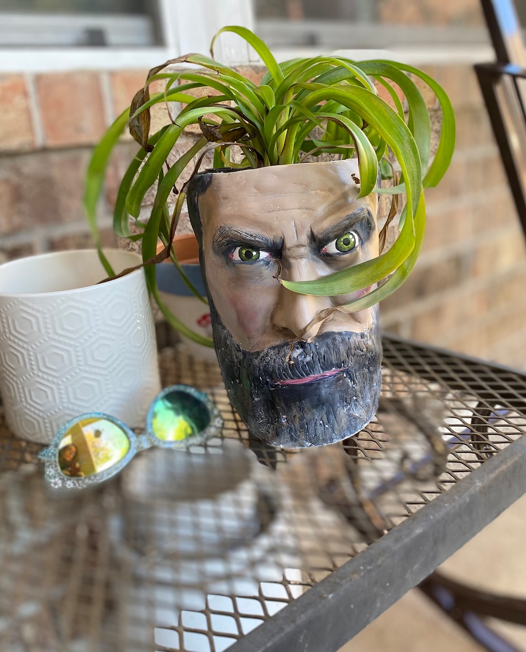 Face Flower Planter …potheads - Etsy