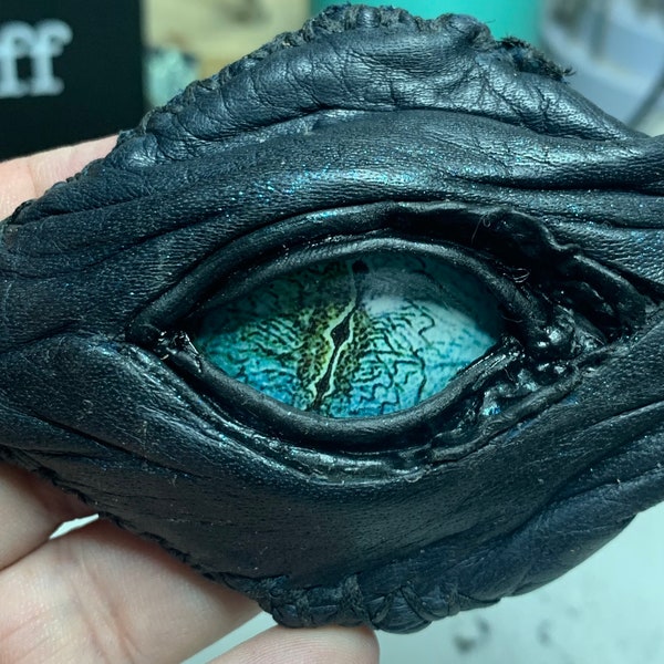 Leather Dragon Eye Bag Etsy