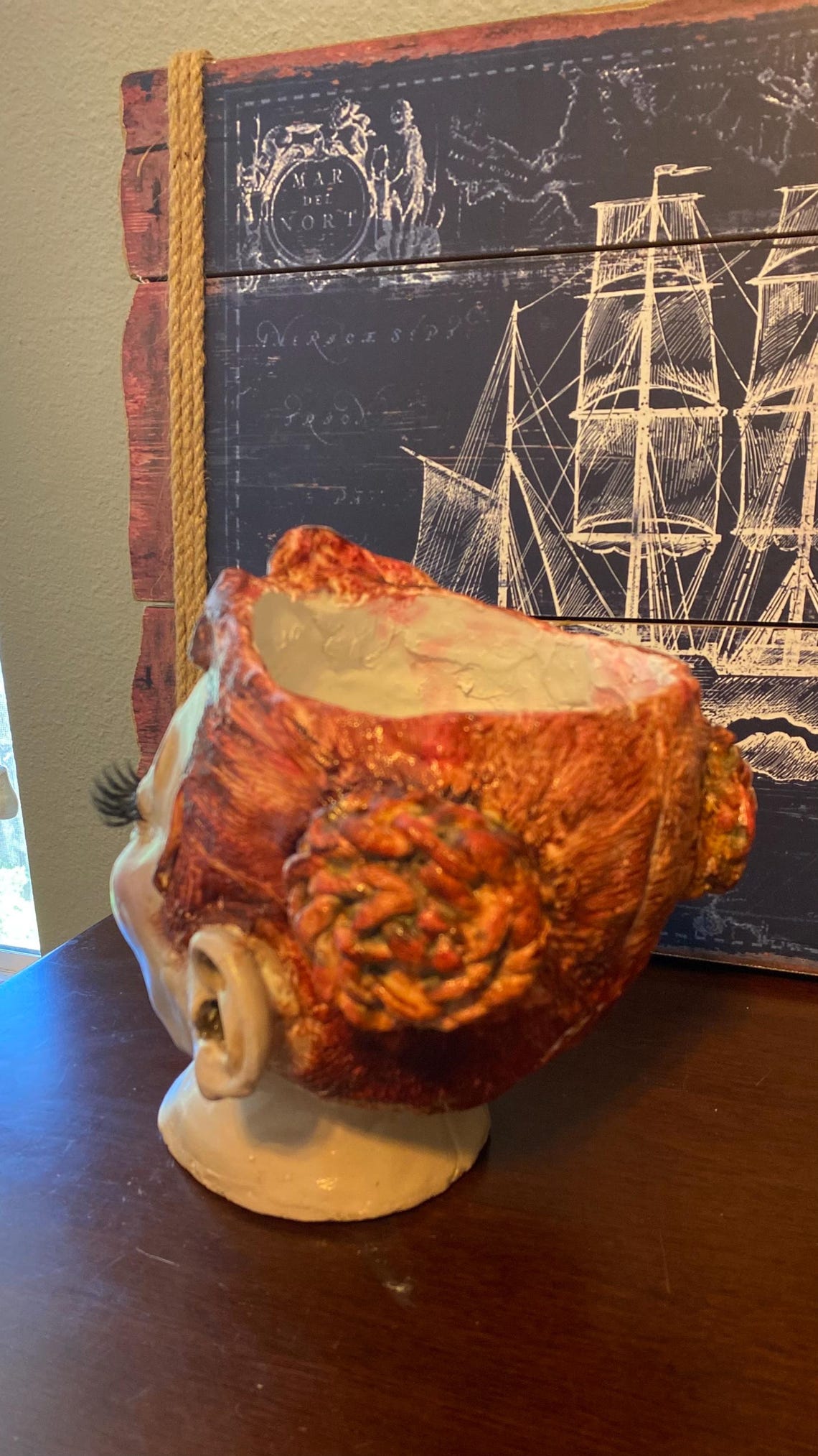 Lucille Face Flower Pothead Planters - Etsy