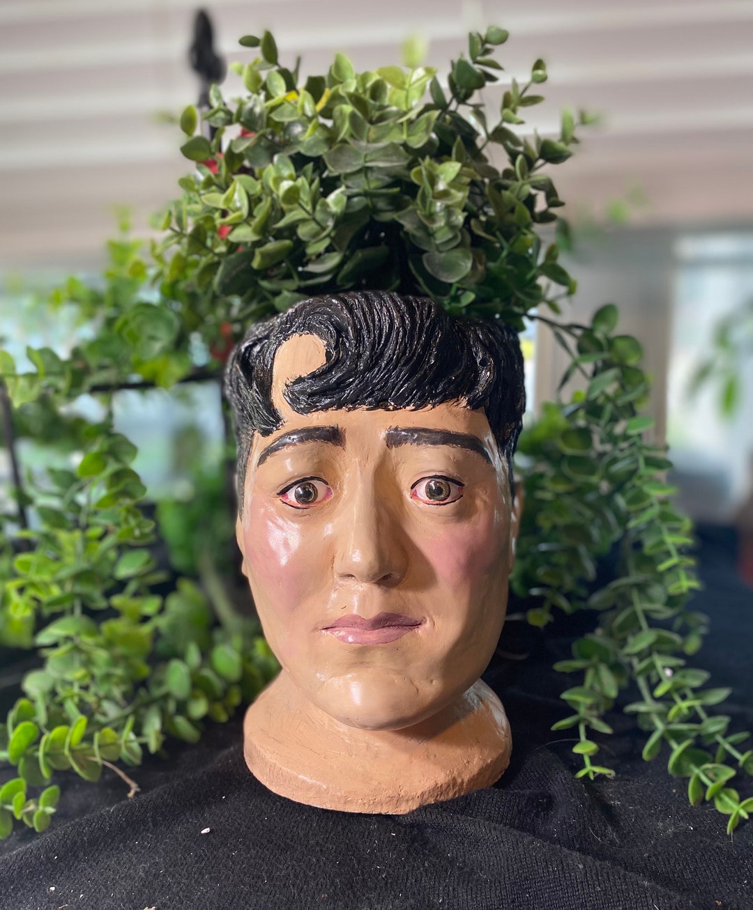Custom Face Flower Pot Head Planters - Etsy