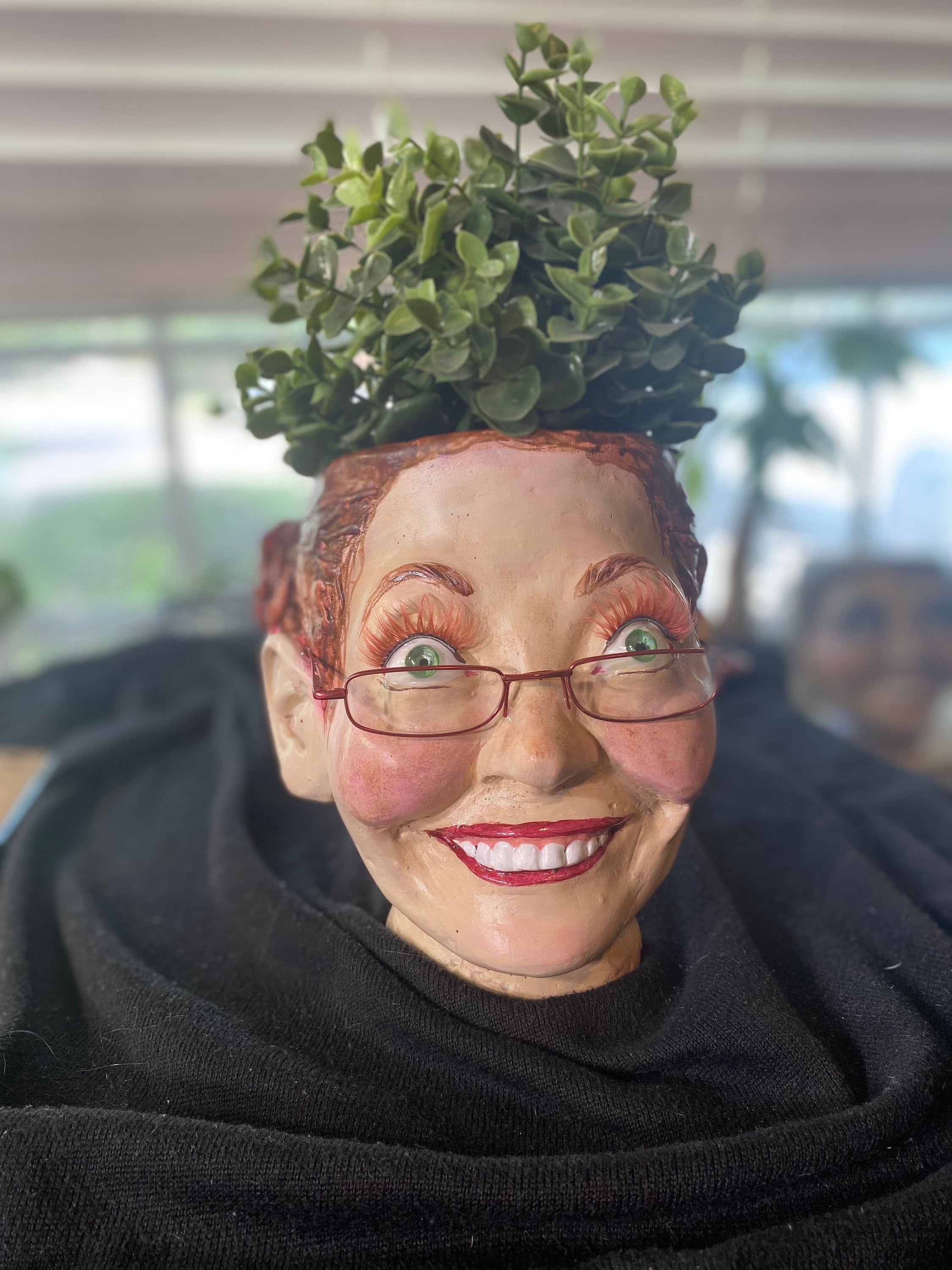 Lucy” Face Flower Pothead Planters - Etsy
