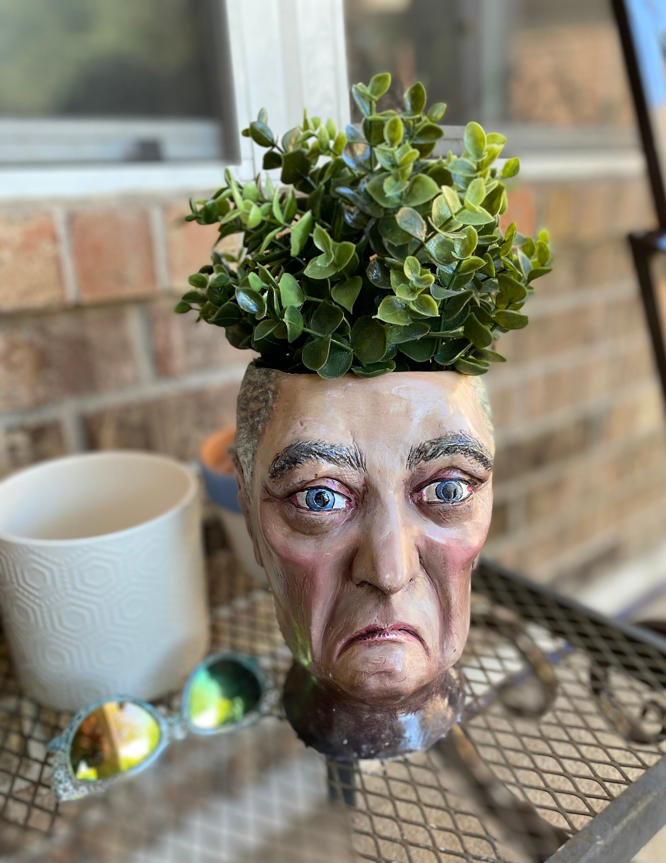 Face Flower Planter …potheads - Etsy