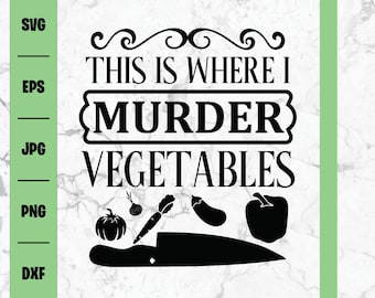 Murder Vegetables - Etsy