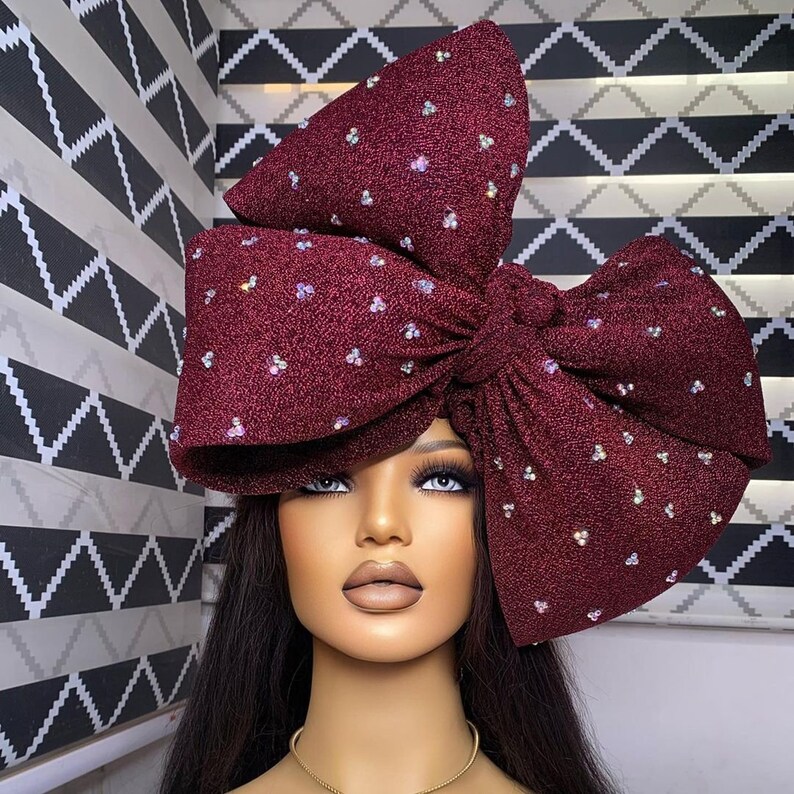 Nigeria White Wedding Asooke Autogele Ready to Wear Gele - Etsy