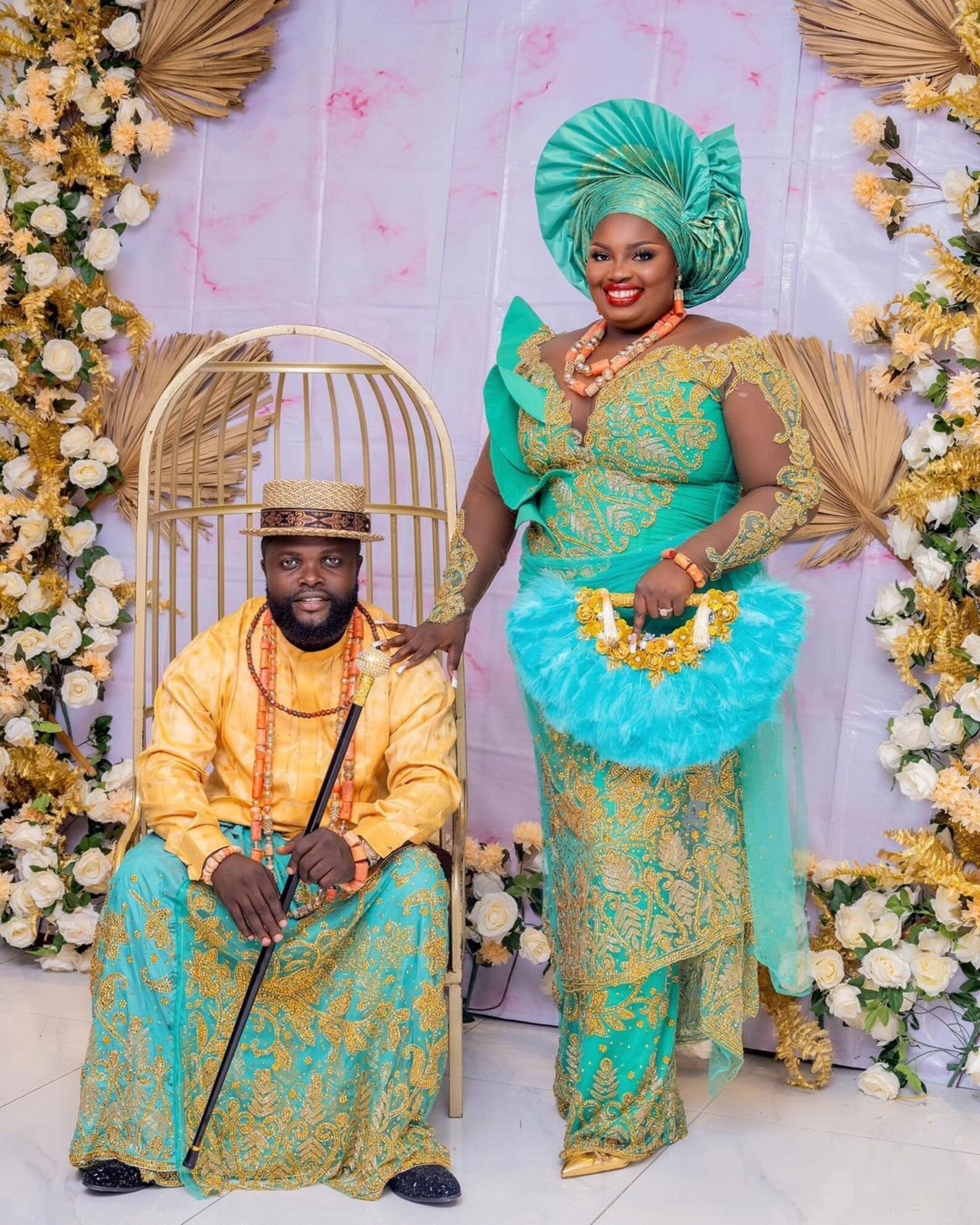 Feathe Bridal Fans / African Feather Fansbridal Fan - Etsy