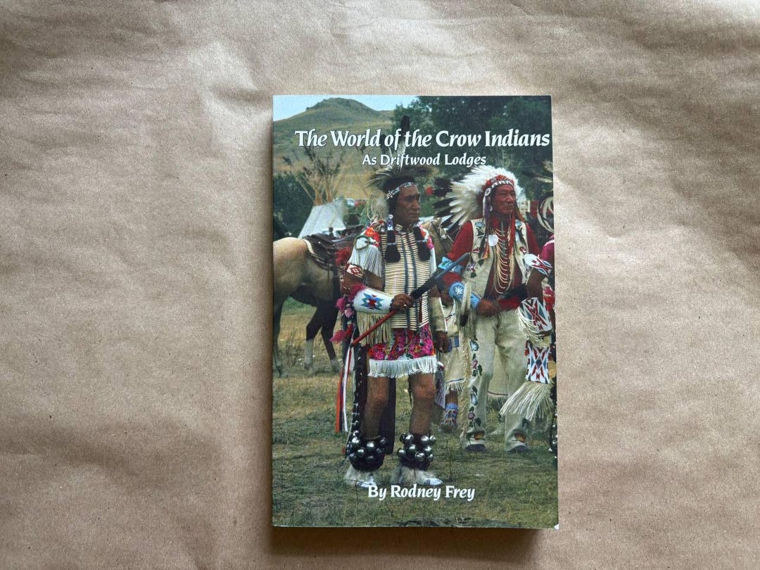 The World of the Crow Indians as Driftwood Lodges by Rodney Frey ...