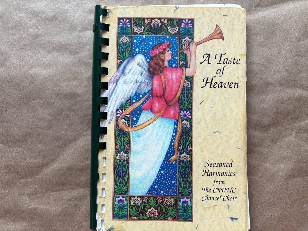 Vintage Cookbook 90s, 1997 A Taste of Heaven Handmade Cookbook ...