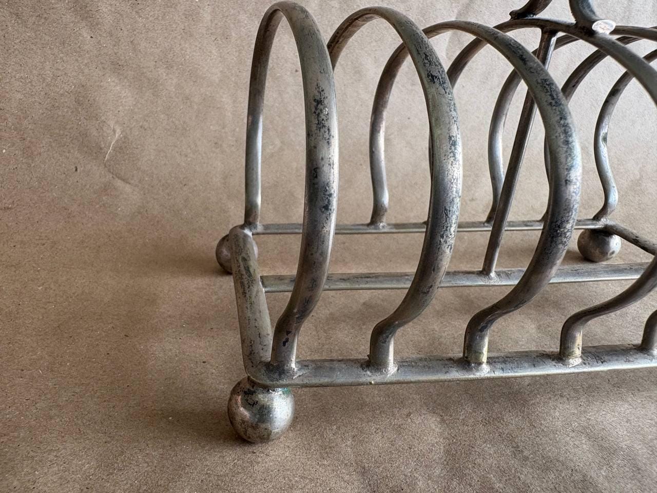 Antique Silver Plate Art Deco English Toast Rack, Vintage Silverware - Etsy