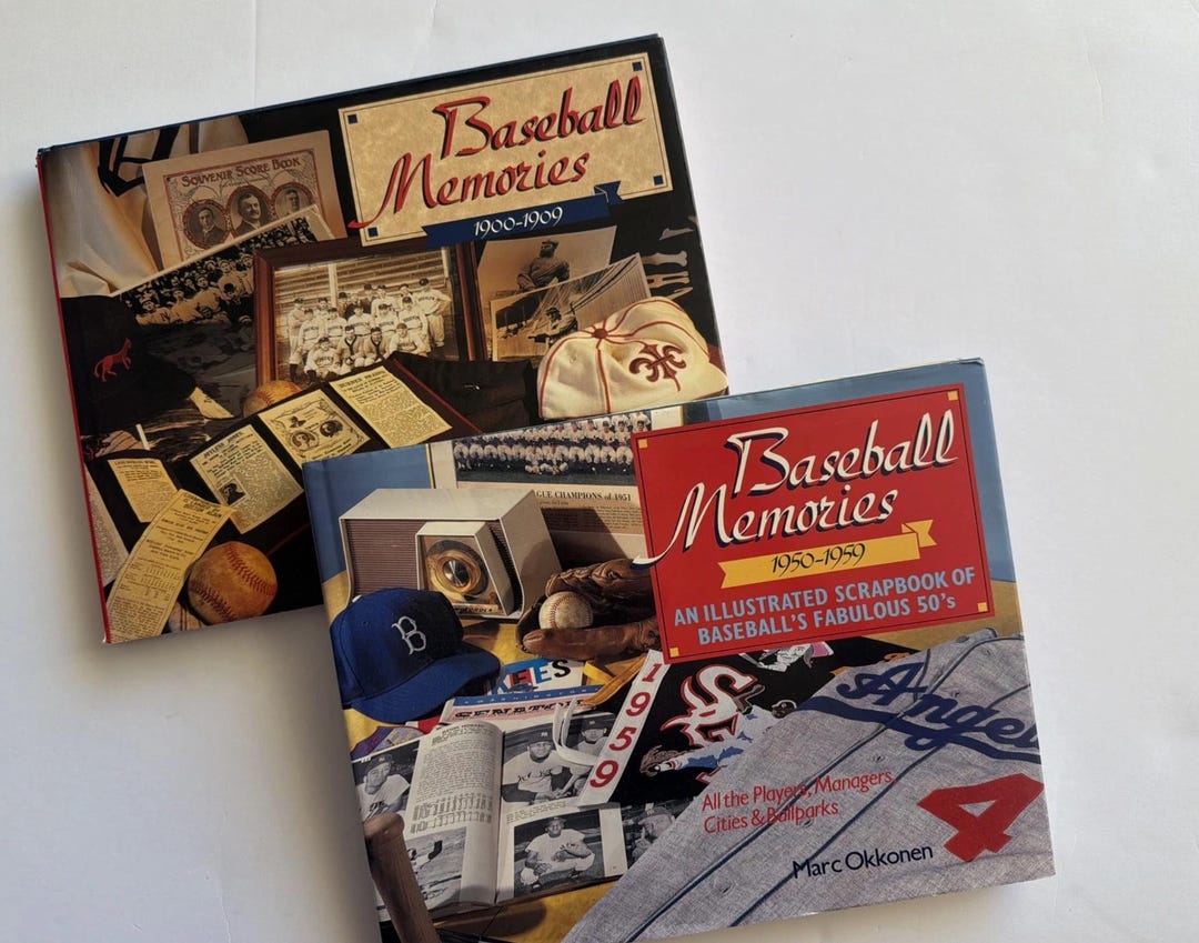 Baseball Memories, 1900-1909, 1950-1959, Marc Okkonen, Baseball History ...