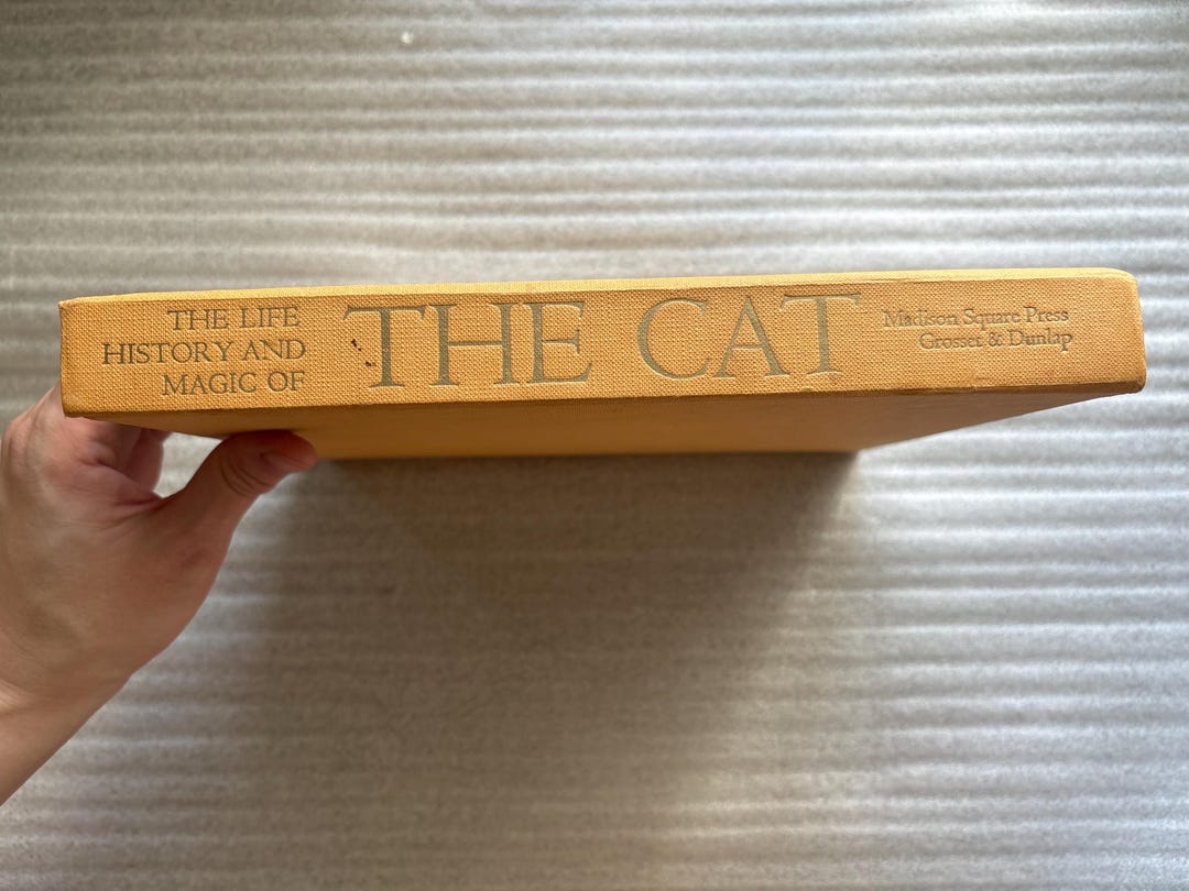 Vintage the Life and History of the Cat, 1968 First Edition, Vintage ...
