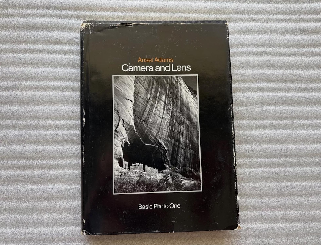 Vintage 60s Camera and Lens, Revised 1976, Ansel Adams, Basic Photo ...